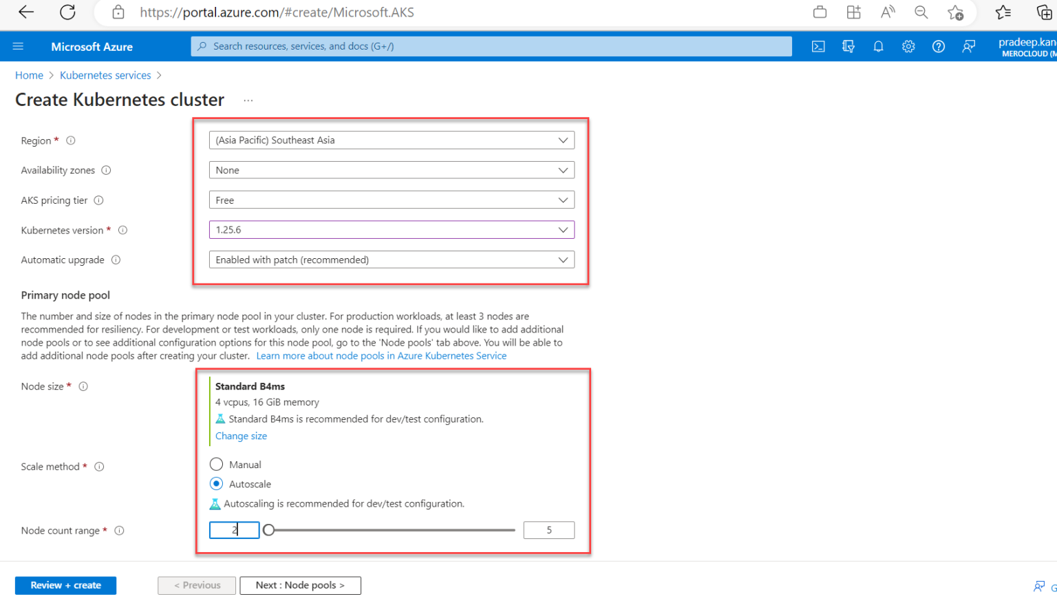 Creating An Azure Kubernetes Service Aks Cluster Step By Step